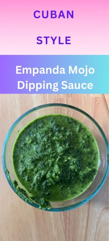 Cuban Style Empanada Mojo Dipping Sauce - The Single Mom Life